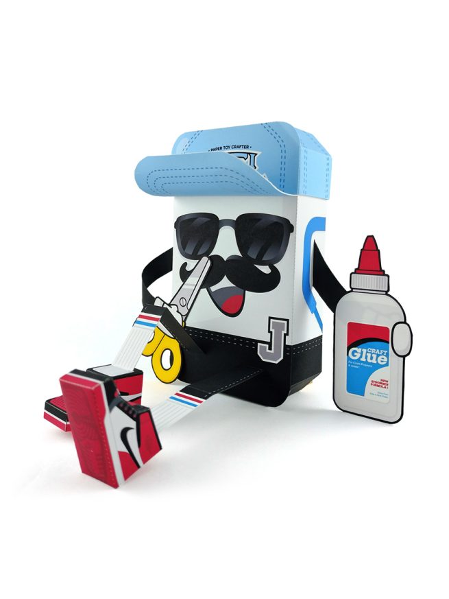 Papertoy Mascot – Joel Papercraft & Printshop – Salazad Papertoys